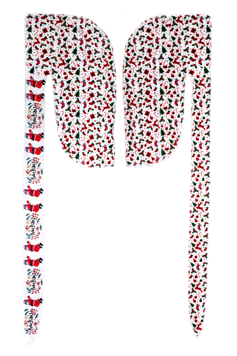 Santa Christmas Velvet Du Rag DuRag Wave Cap doorags durags velour ...